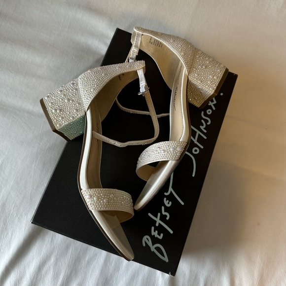 Betsey Johnson | Shoes | Betsey Johnson Mari Block Heels | Poshmark